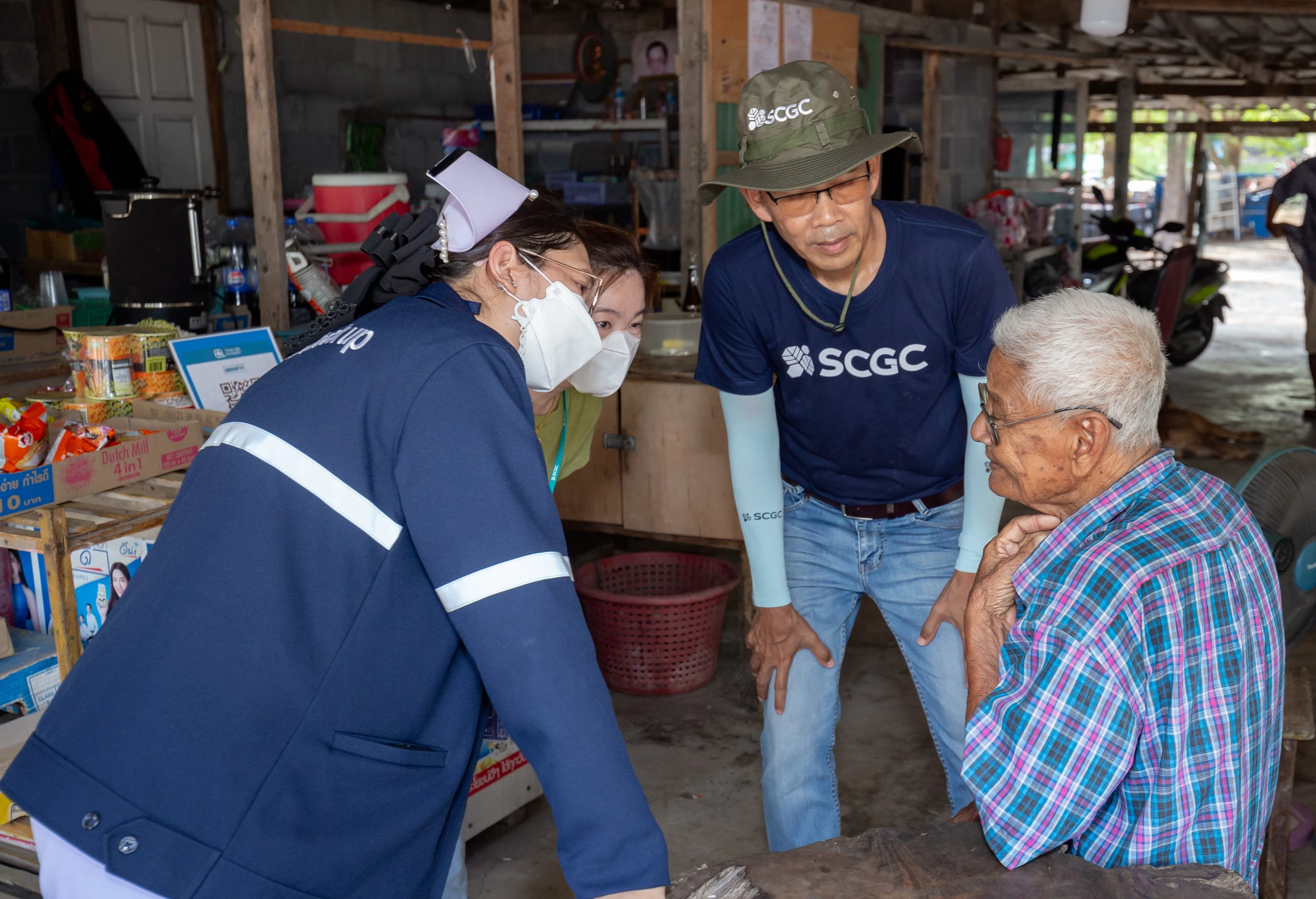 SCGC Leads Medical Team to Provide Support to Affected Local Fishing Community