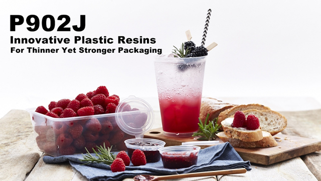 P902J Innovative Plastic Resins For Thinner Yet Stronger Packaging