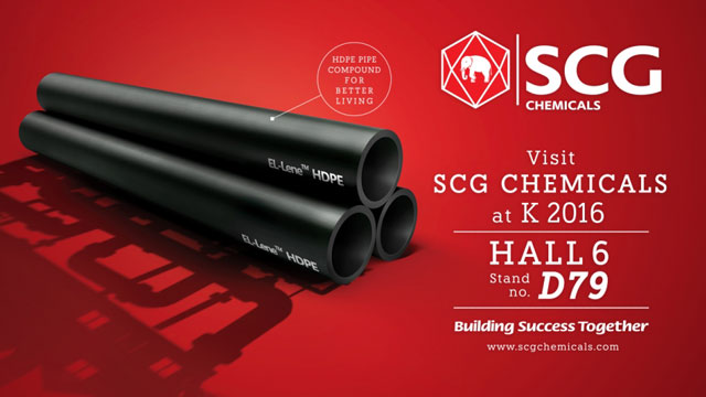 SCG Chemicals parades innovations to K 2016